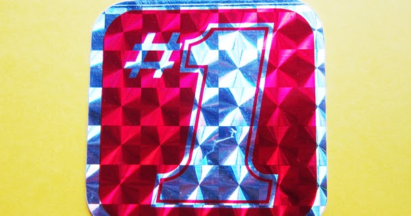 Frankie's Apartment: Number One Sticker from the 70's