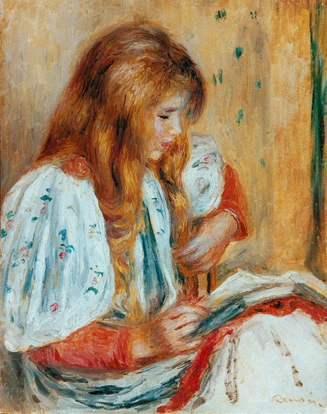 Reading and Art: Pierre Auguste Renoir 1