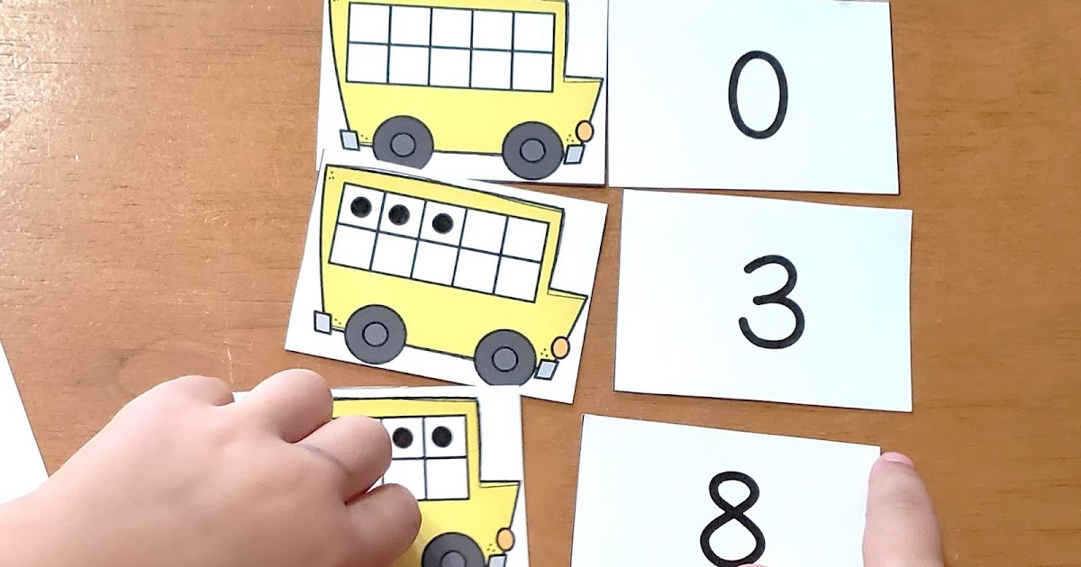 Printable Bus Ten Frame - Printable Word Searches