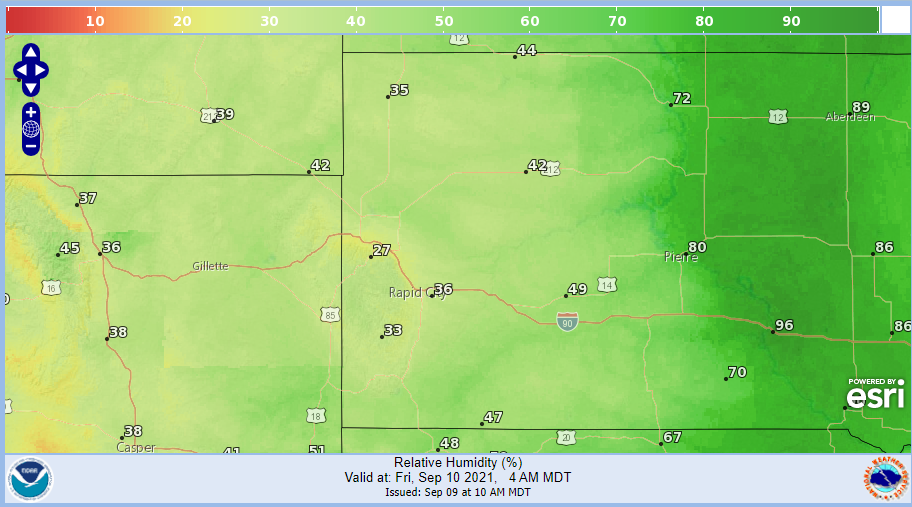 South Dakota Fire Weather