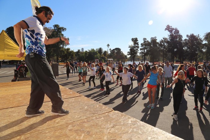Movete BA en el Rosedal de Palermo