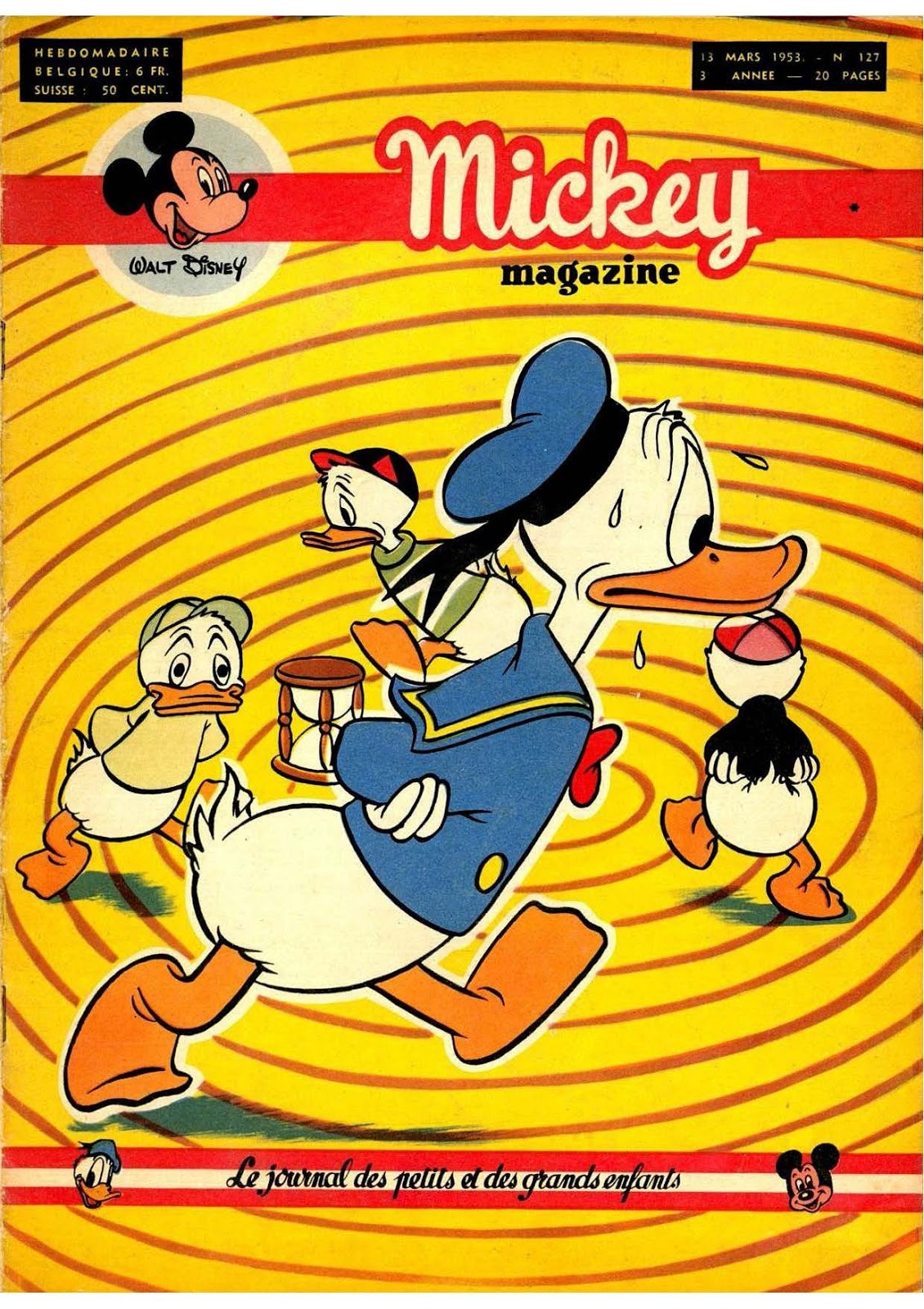 Le journal de Mickey: Mickey magazine 127
