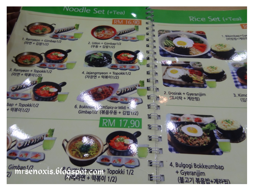 Me as MrsEnoxis: Lunch @ Sopoong Korean Restaurant IOI City Mall