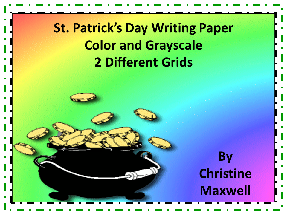 Hand To Heart St Patrick s Day Free Writing Paper Hand To Heart St Patrick s Day Free Writing Paper