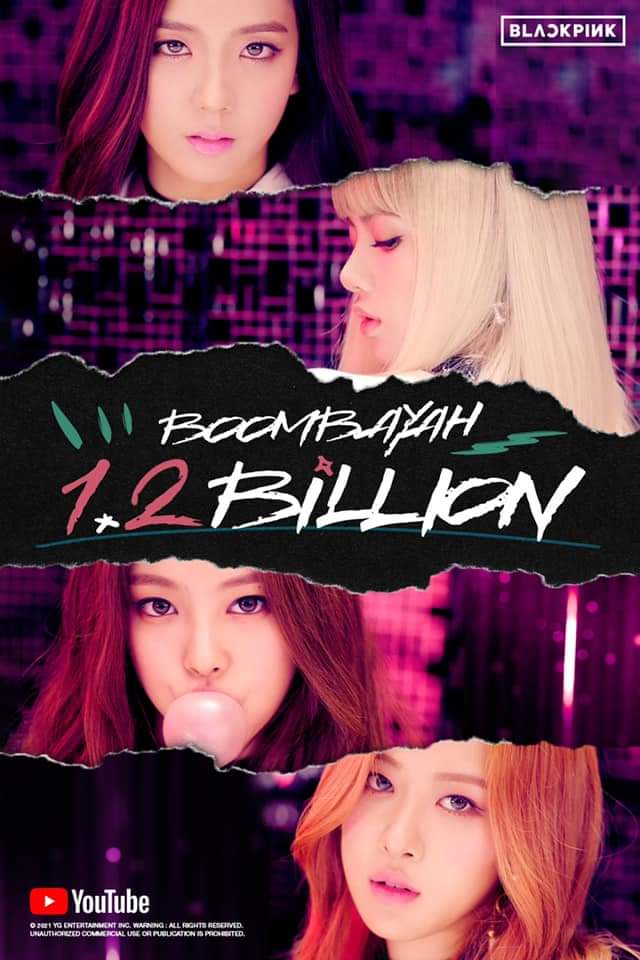 "BOOMBAYAH" de BLACKPINK se convierte en el primer MV debut de K-Pop en alcanzar 1.200 billones ...