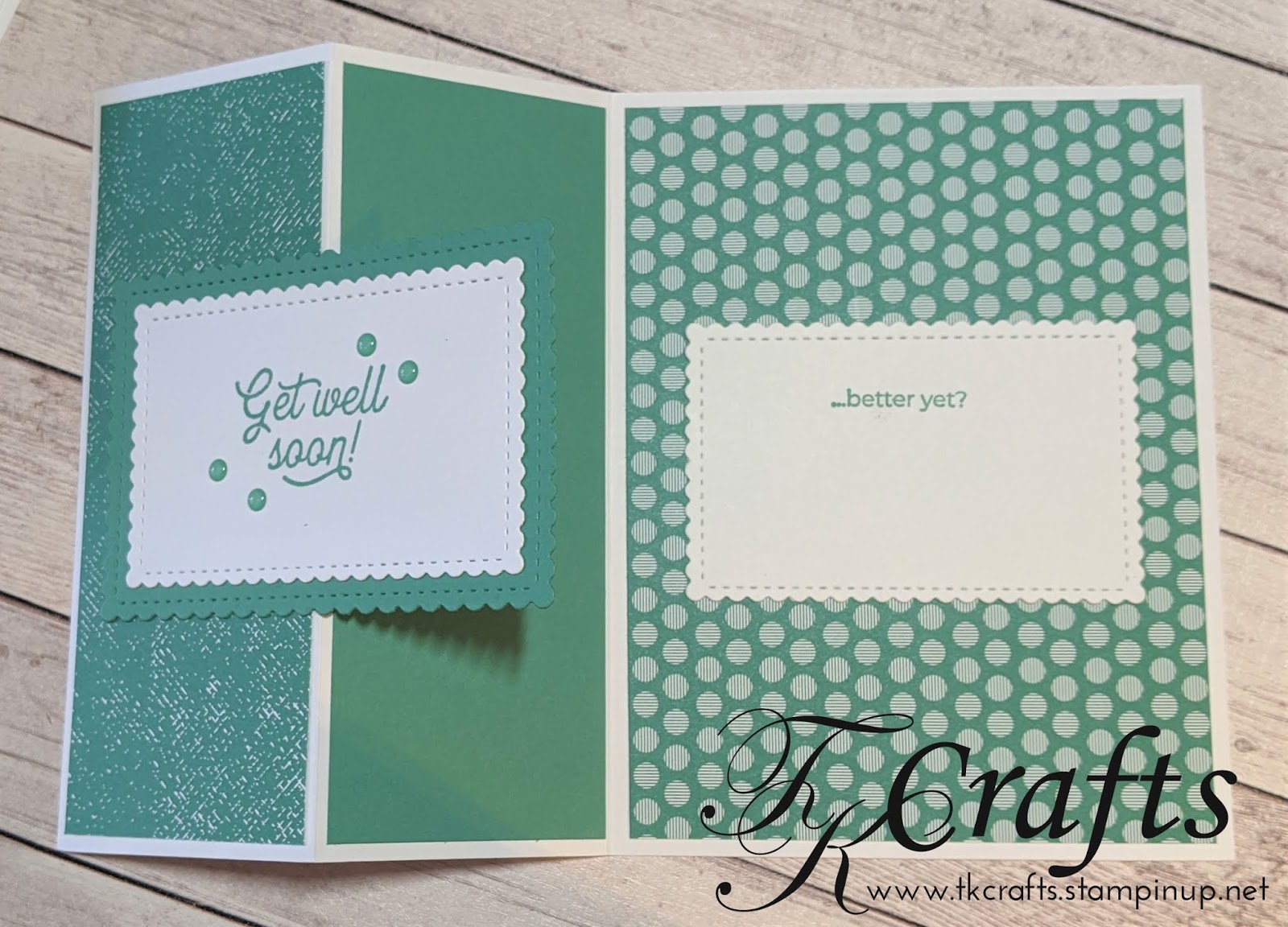TK Crafts and Cards: Z-Fold Card