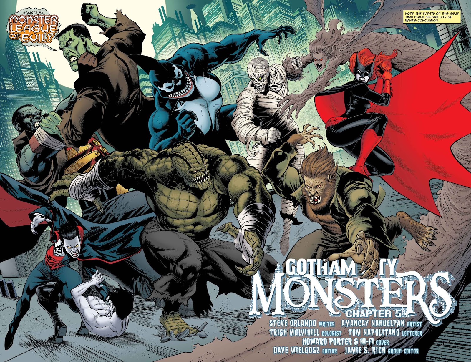 Weird Science DC Comics: Gotham City Monsters #5 Review