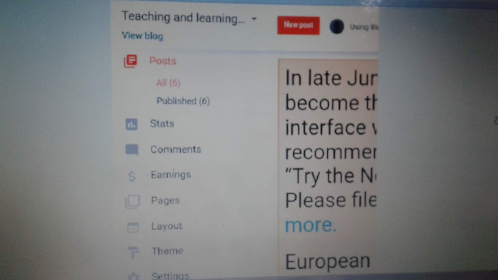 ICT integration in Teaching and learning : Blog and its benefits