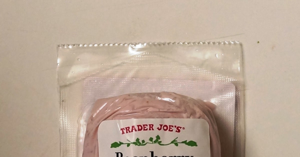 Exploring Trader Joe's: Trader Joe's Raspberry Chevre