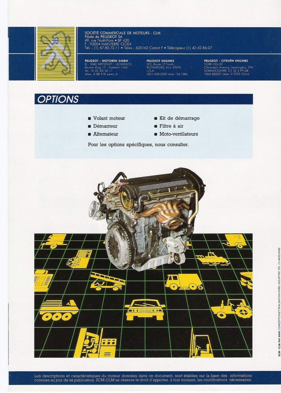 .: Motores XU9: JA, J4, J2 y J4 Catalizado