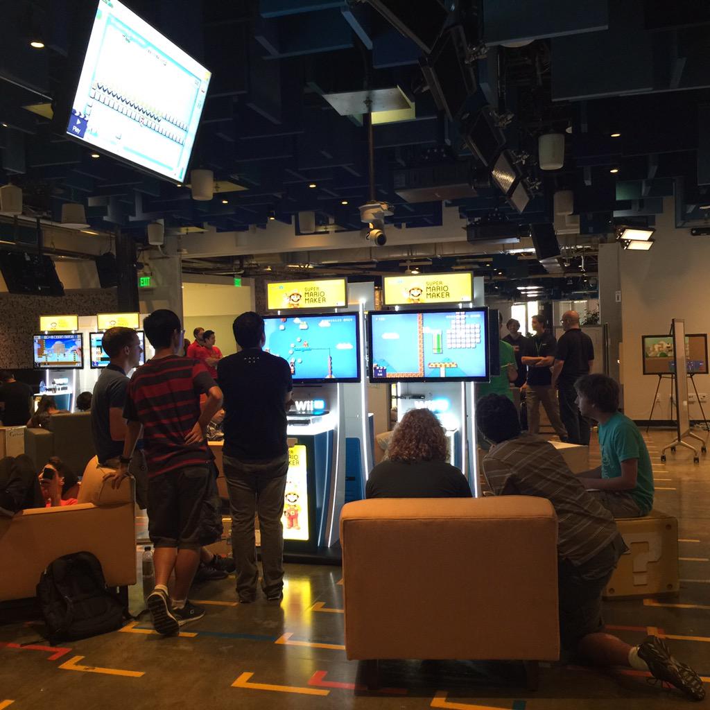 Veja imagens do "hackathon" de Super Mario Maker com pessoal do ...