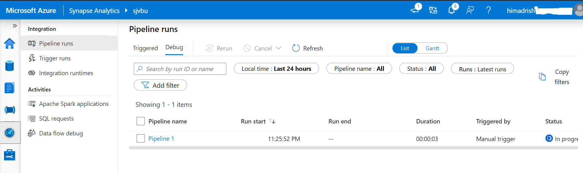 Azure Synapse Analytics(workspace preview) creation step-by-step