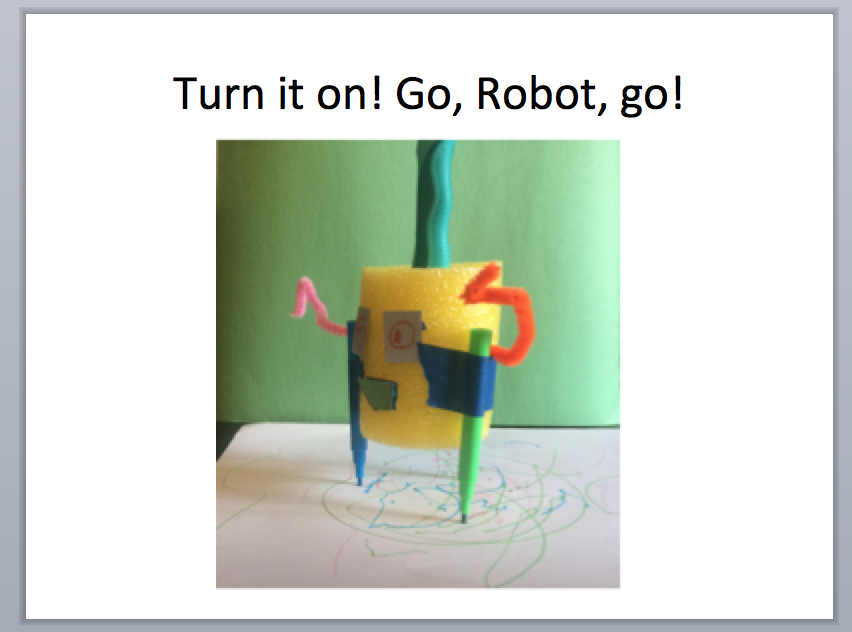 Uncommon Sense: Pool Noodle Art Robot (and free printable book)