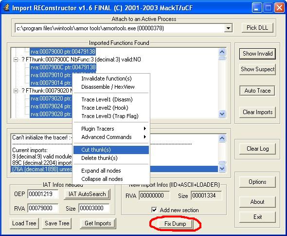 Scylla Import REConstructor - Aklımda Kalmasın