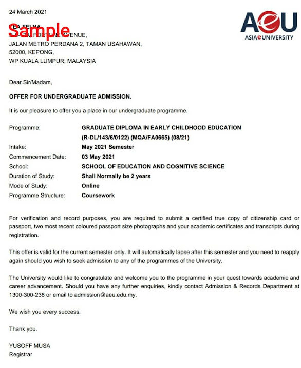 Shingo Dr. How: Offer Letter