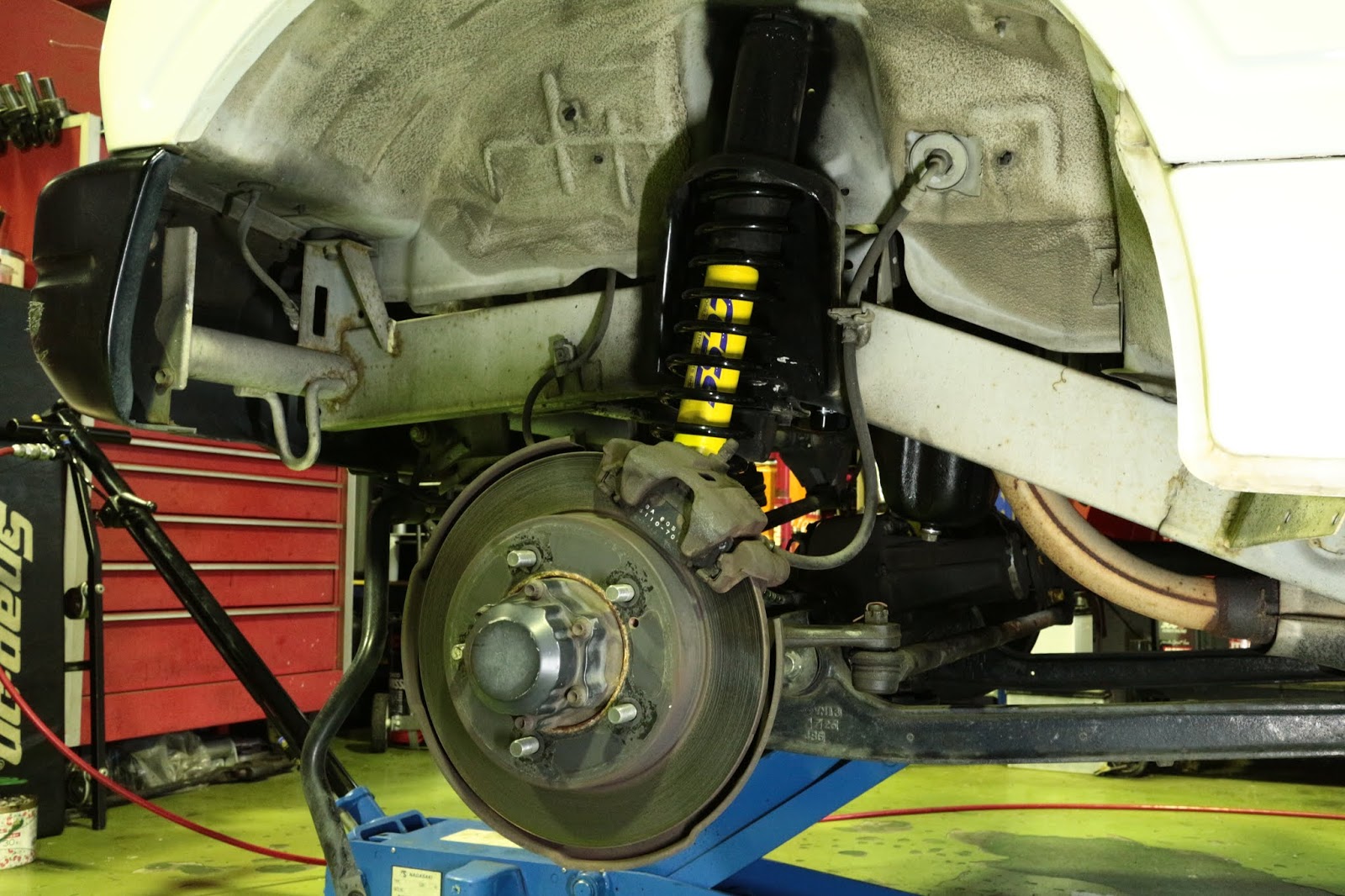 JA22W MTタイヤ&IMPS JA22 CCSSサスペンションキット セッティング