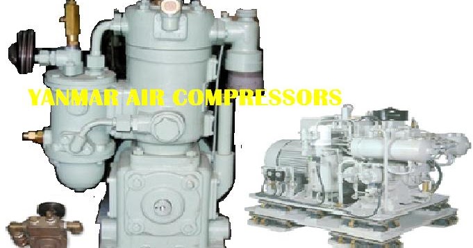 Yanmar SC 10N Air Compressor Spare Parts | Ship Machinery | Used ...
