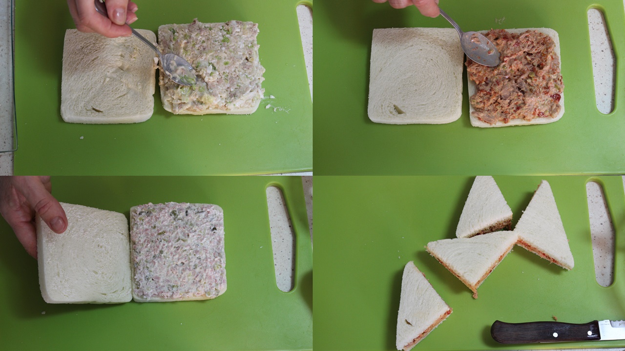 JULIA Y SUS RECETAS: Sándwich tipo Rodilla