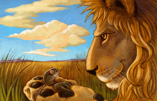 A Child's Treasure: 3.The Lion and the Mouse