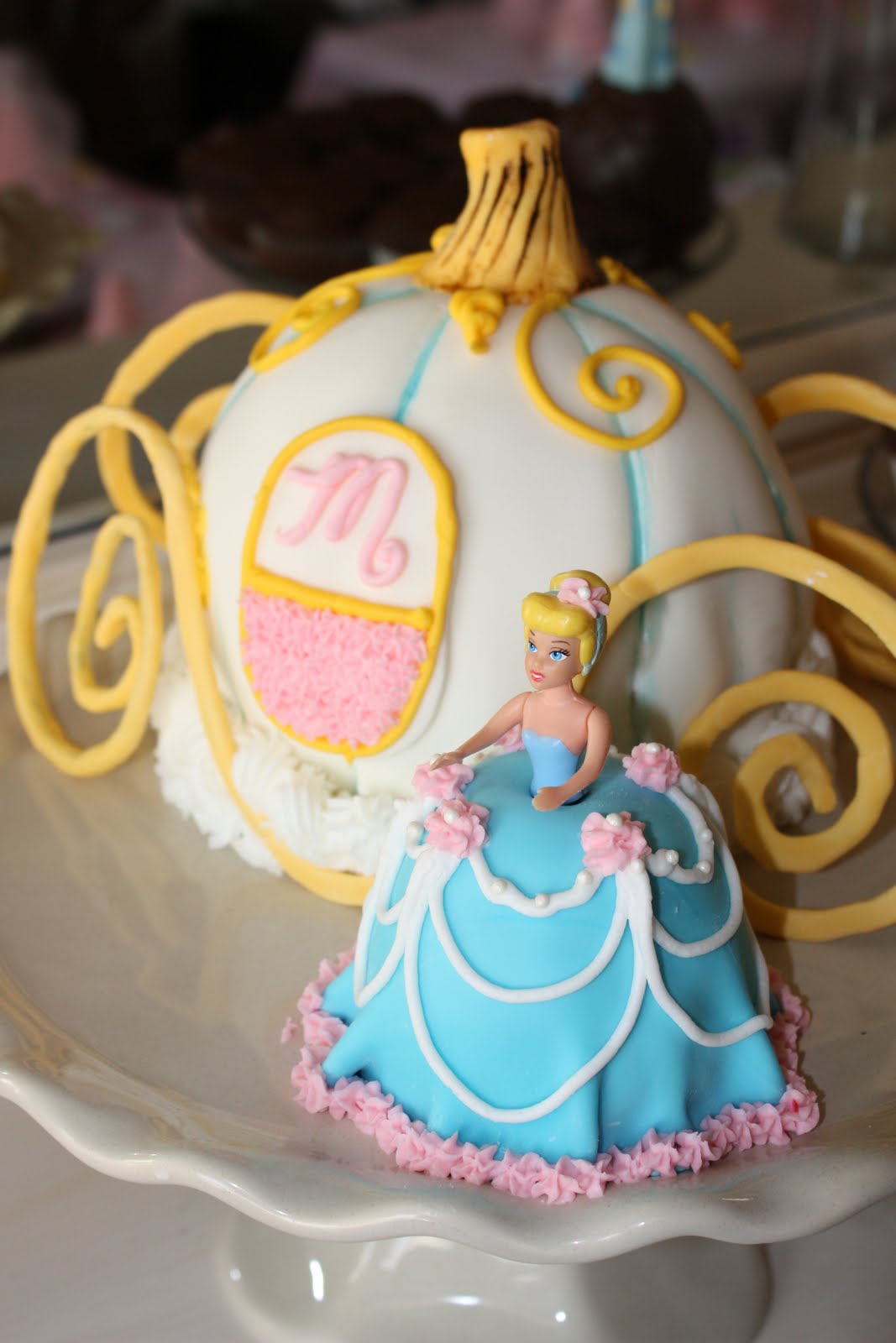 Confessions of a Project-aholic: Princess Cinderella Cake