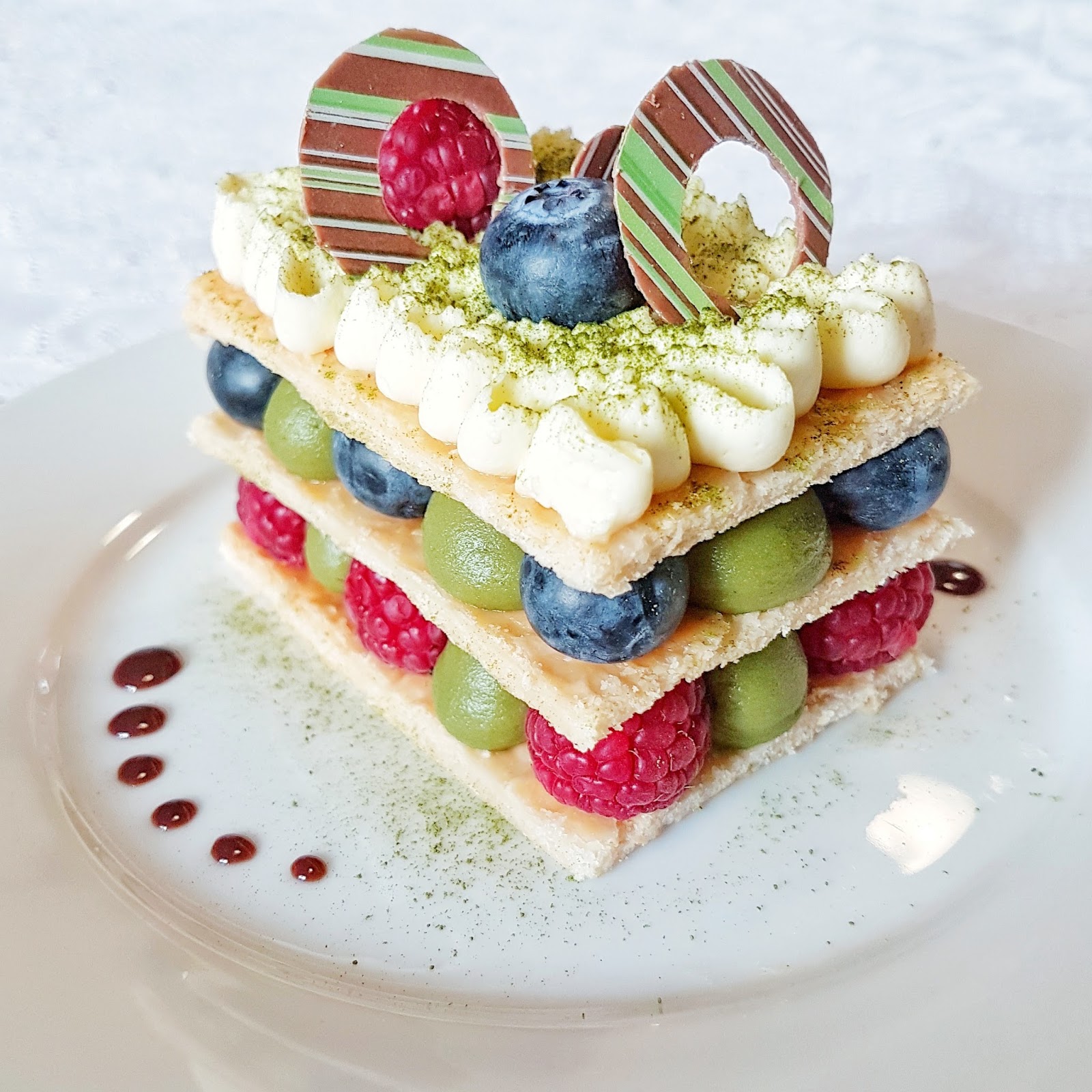 Berry Matcha Mille-Feuille – Recipe