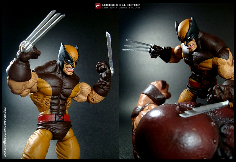 Loosecollector Custom Figures Archive: Wolverine (80's Brown ...