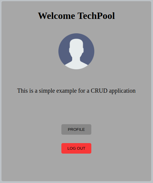 Simple CRUD application using PHP and MYSQL Simple CRUD application using PHP and MYSQL