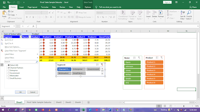 Excel Solutions - Basic and Advanced