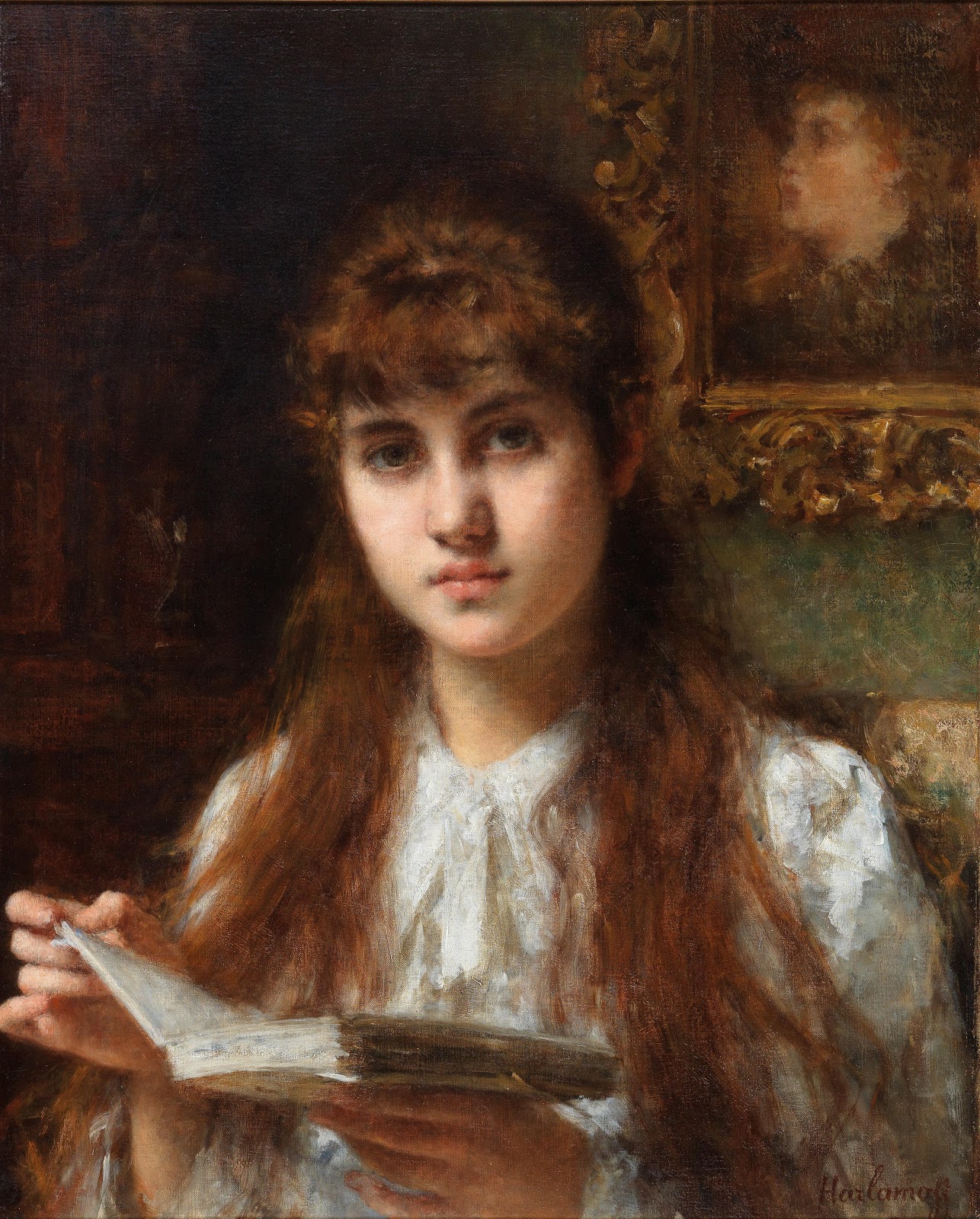Alexei Harlamoff (1840-1925) | Genre painter | Tutt'Art@ | Pittura ...