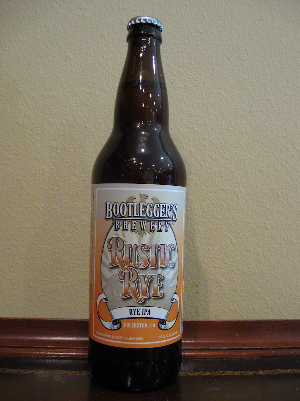 Doing Beer Justice: Bootlegger's Brewery - Palomino American Pale Ale ...