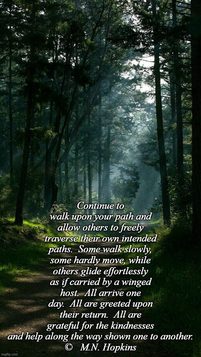 Stranger in a Strange Land: Continue To Walk Upon Your Path ‒ A ...