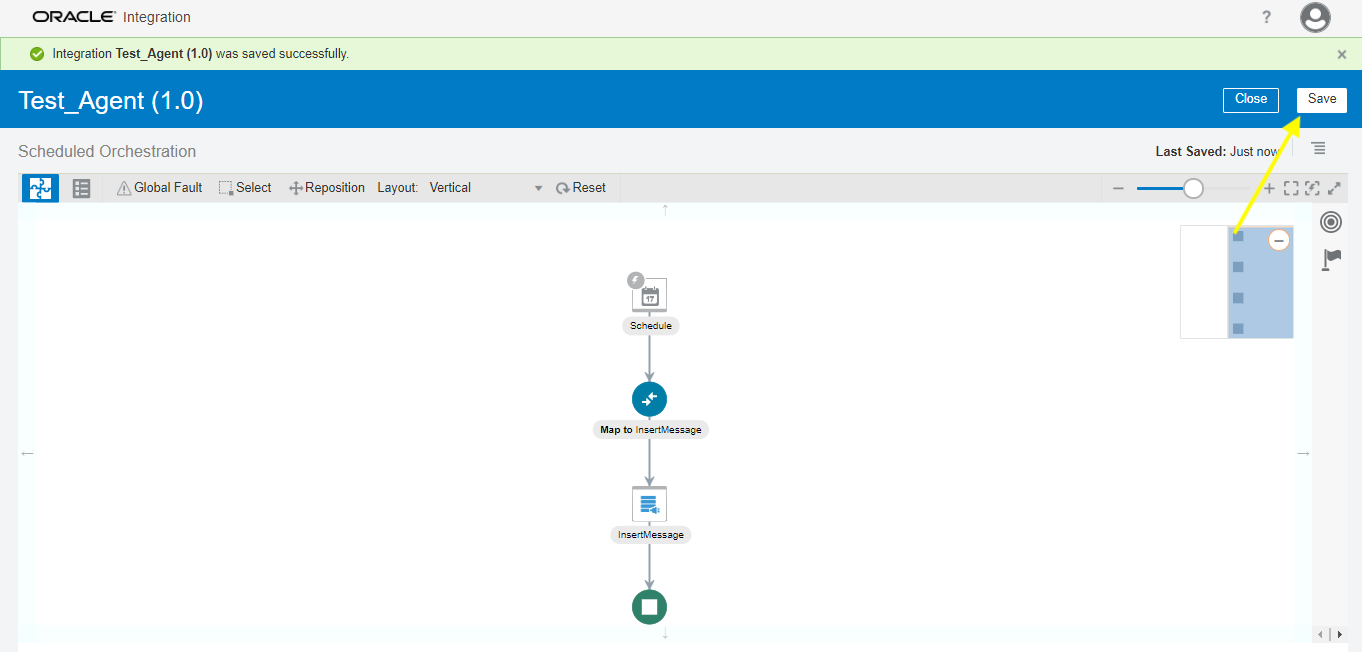 Activate integration and Submit it.