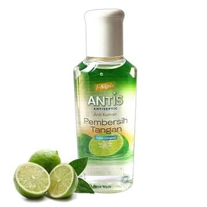 ANTIS Hand Sanitizer Botol Gel Pembersih Tangan 60ml Antis Jeruk Nipis ...