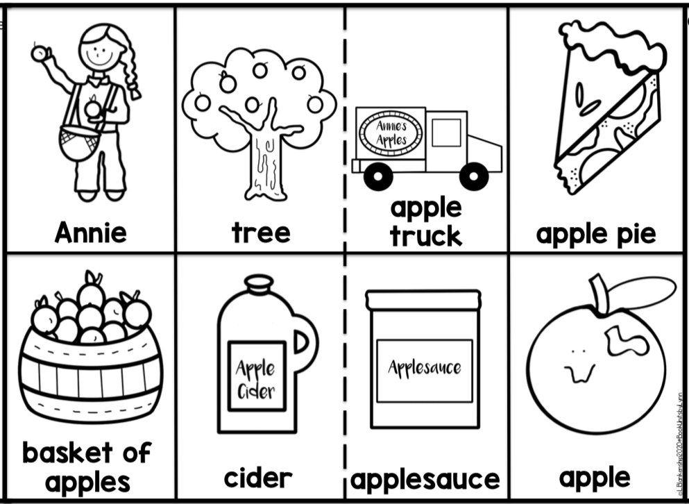 APPLE FARMER ANNIE BOOK CRAFT ~ Book Units by Lynn
