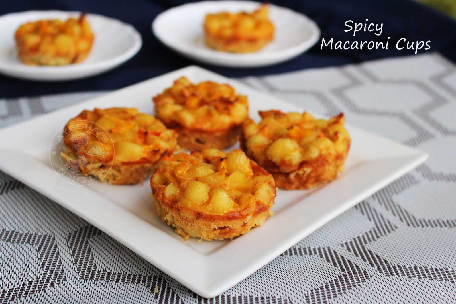 SPICY CHICKEN MACARONI CUPS