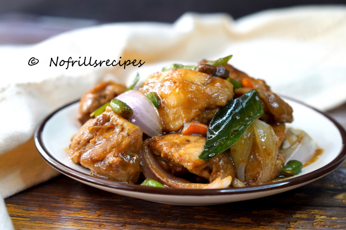 Assam/Tamarind Chicken ~ 亚参鸡