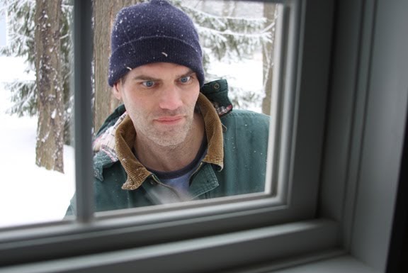 Colleen & Mike: Who's that Creepy Guy Looking in my Window?