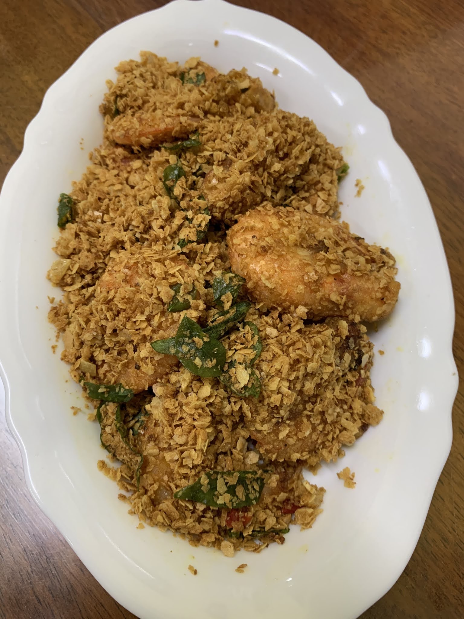 SHIRA COOKS - Nestum Prawn