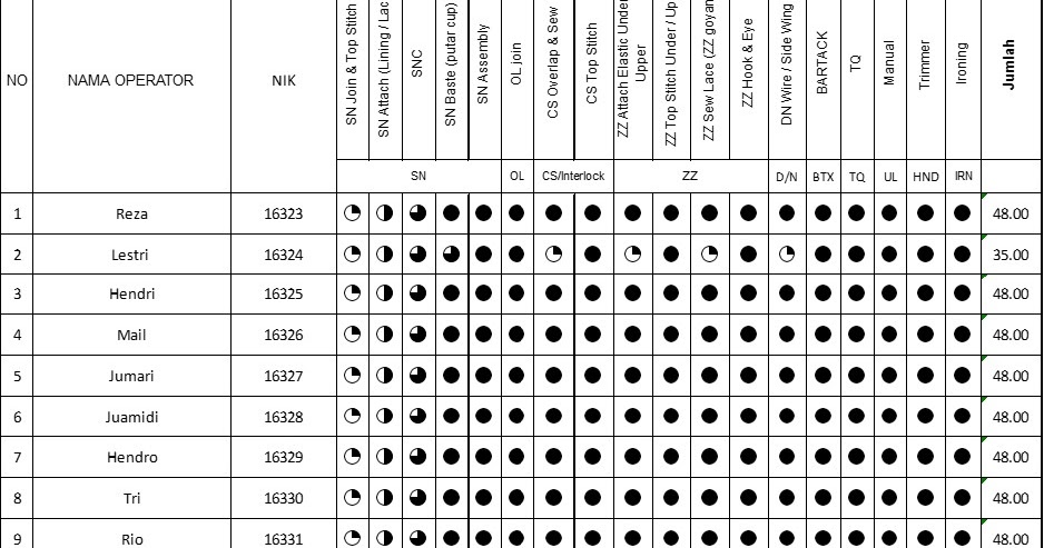 Lean Engineer: Matrix Skills