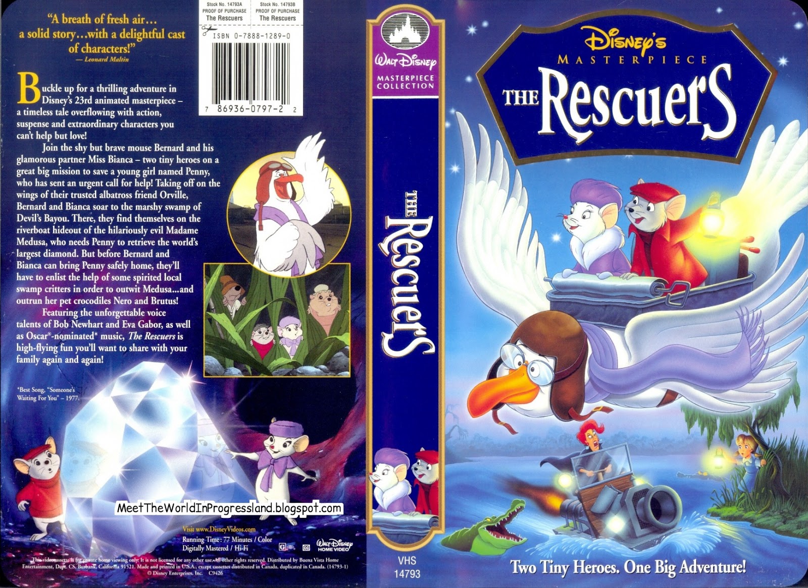 Meet The World: Walt Disney Productions' The Rescuers