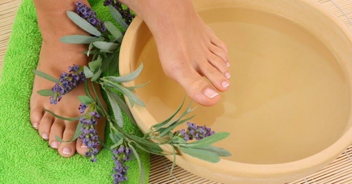 HEALING AND RELAXING FOOT SOAKS MADE FROM PLANTS - health is wealth