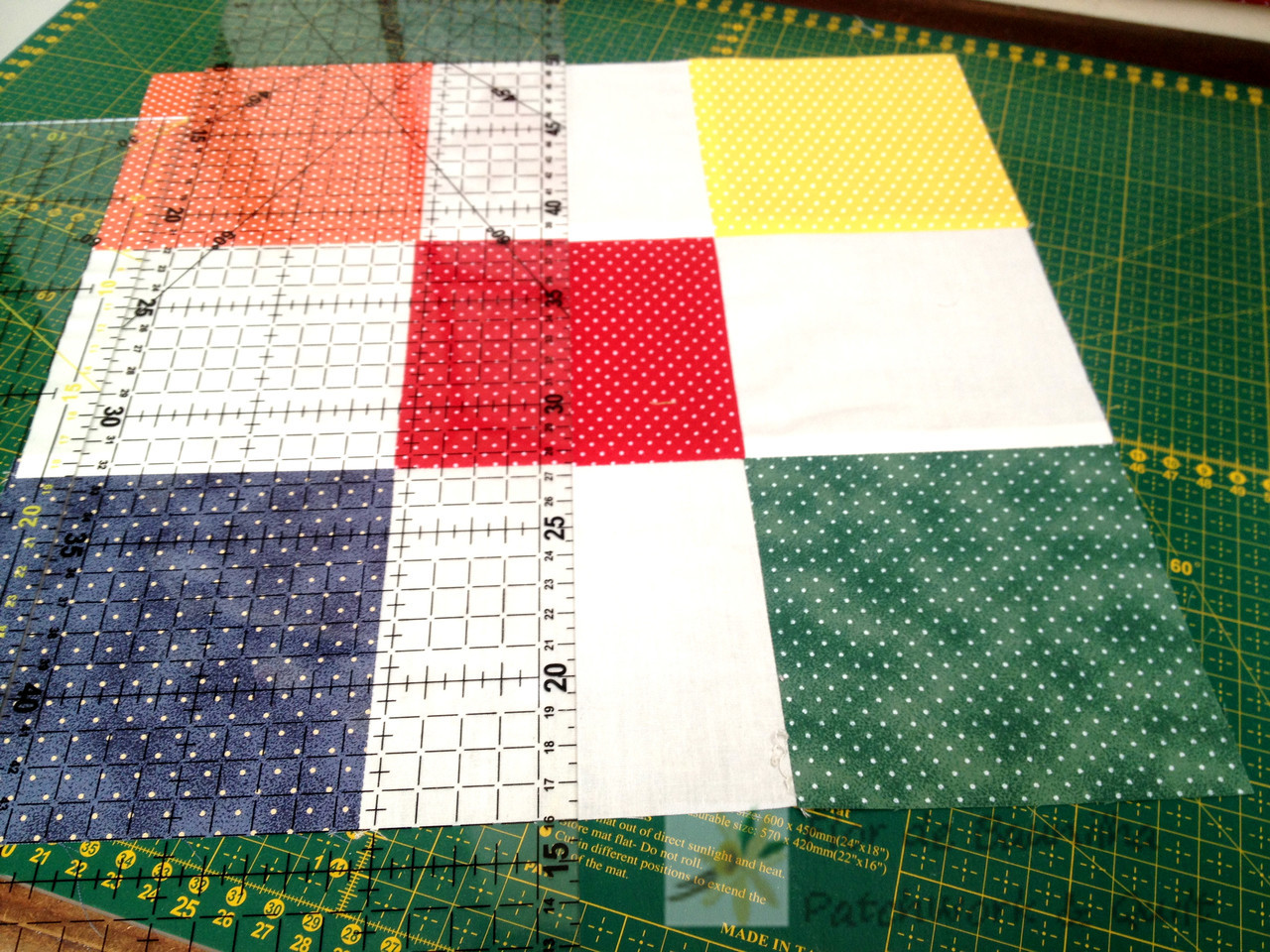 Flor de Baunilha Patchwork : Tutorial Disappearing Nine Patch - Sampler Quilt