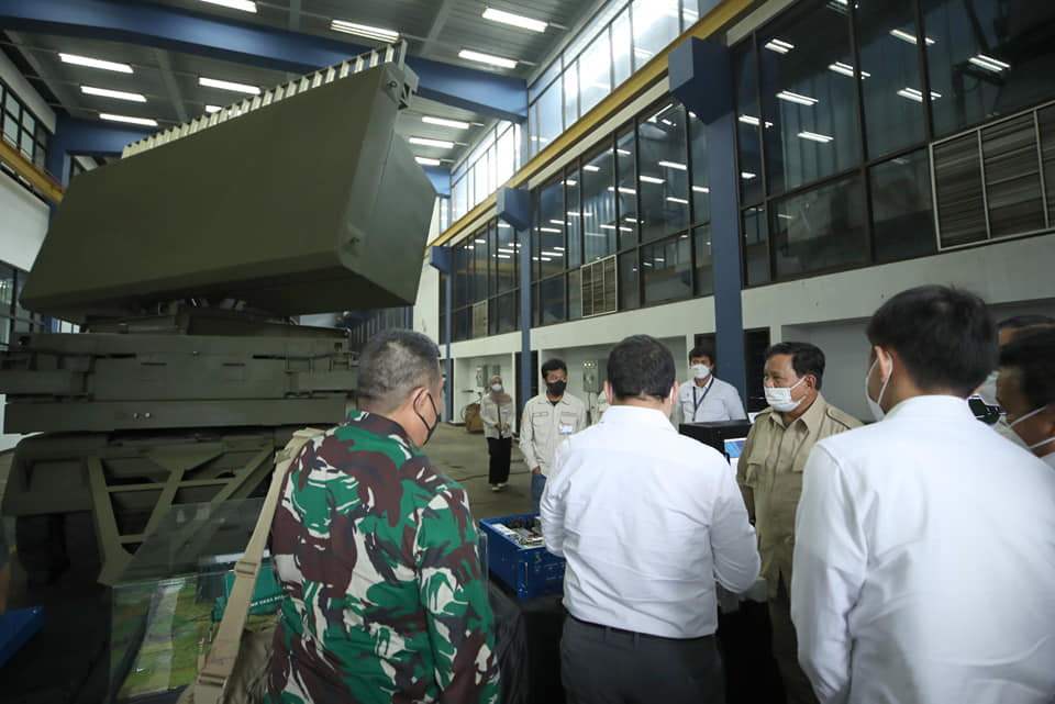 Garuda Militer: Penampakan Radar GCI LEN