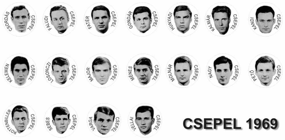 Botões para Sempre: Csepel SC 1969 - Budapeste
