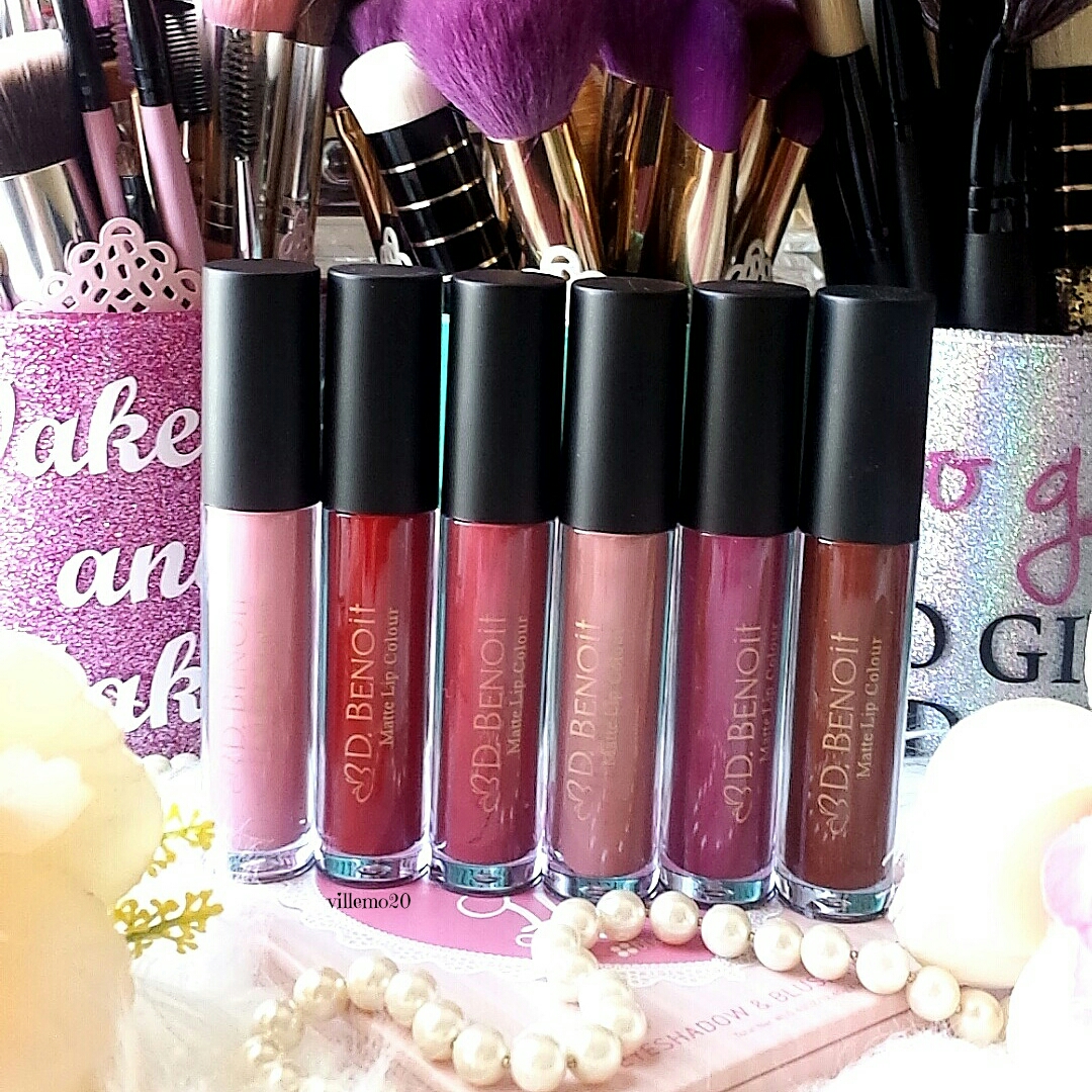 D.Benoit Cosmetics ~ Liquid Lipsticks ~ Swatches + Review