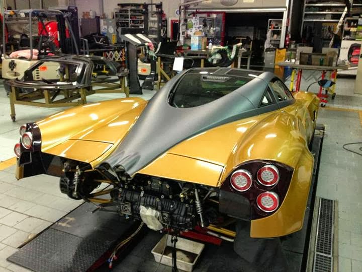 Prototype 0: Pagani Huayra Gold Edition Revealed