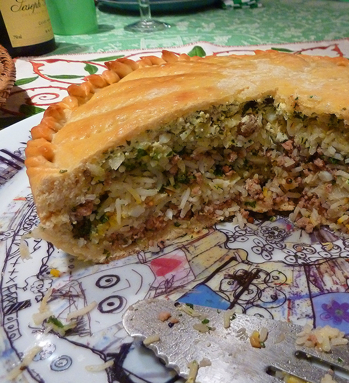 AAA ACCADEMIA AFFAMATI AFFANNATI: Ottobre. La cena della Turkmenistan Pie.