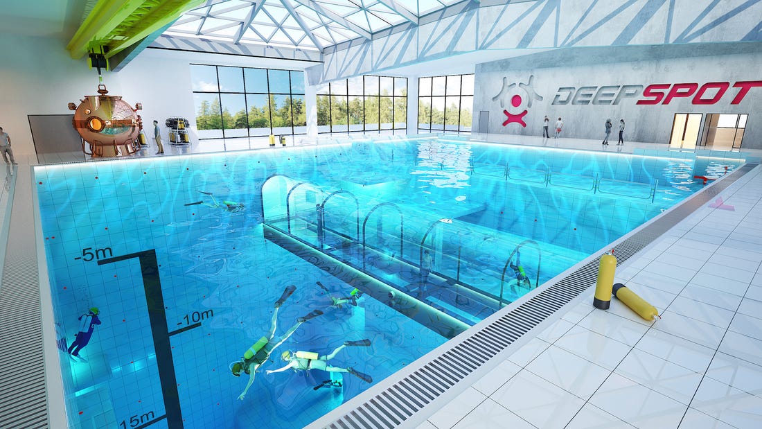 World's deepest swimming pool opens its doors in Poland. ~ CURRENT ...