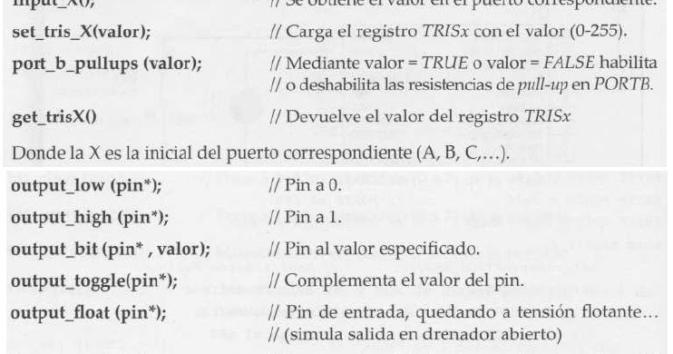 CCS Compiler - Manejo de Puertos (Programación PIC) ~ AprendiendoElectrónica