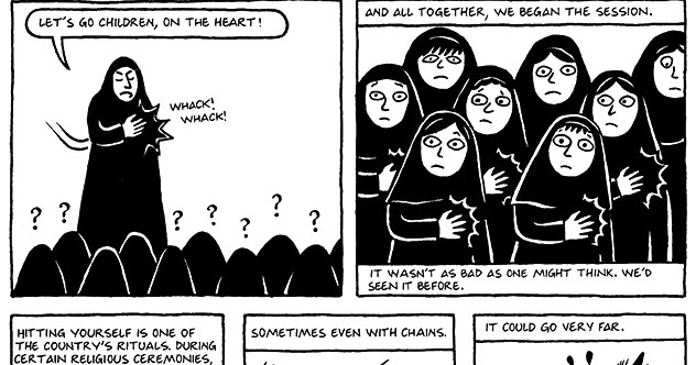 Read Persepolis 1, Section 13: The Key, Page 94